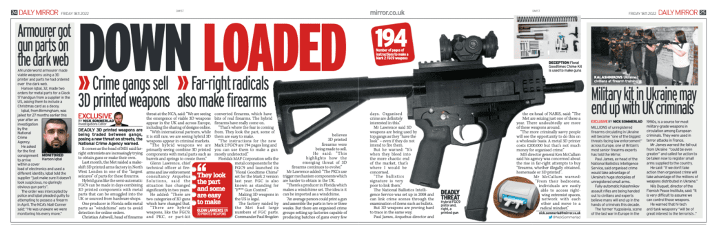 DownLoaded: Arquebus on the Threat of 3D Printed Firearms - Arquebus